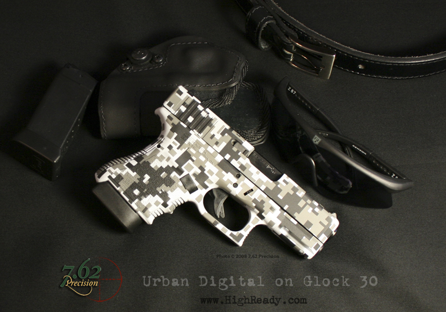 Digital Camouflage Finishes | 7.62 Precision Custom Firearm Finishes