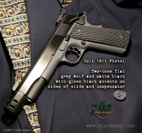 Solid Colours and Two-Tones | 7.62 Precision Custom Firearm Finishes