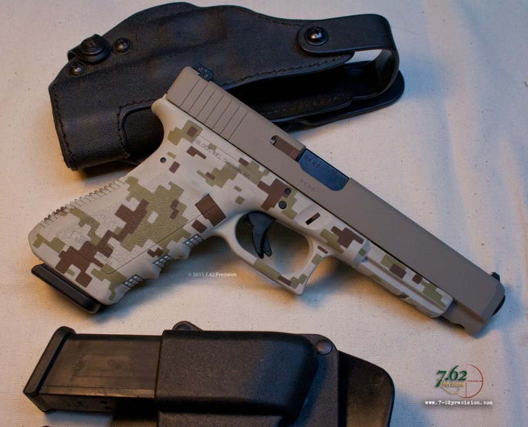 Solid Colours and Two-Tones | 7.62 Precision Custom Firearm Finishes