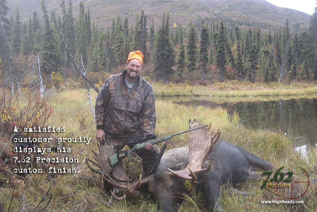 Custom Hunting Rifle Patterns | 7.62 Precision Custom Firearm Finishes