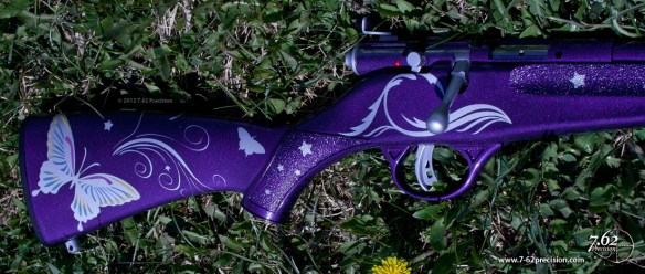 Purple Lady Gun Padded Womens Range Bag In Regal Purple By CIA Lady