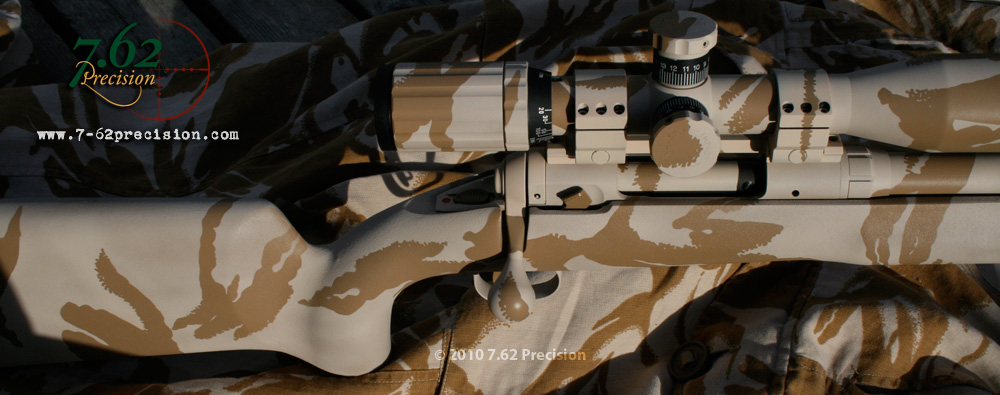 British DPM Camo | 7.62 Precision Custom Firearm Finishes