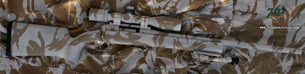 British DPM Camo | 7.62 Precision Custom Firearm Finishes