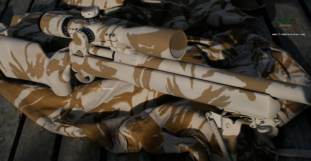 British DPM Camo | 7.62 Precision Custom Firearm Finishes