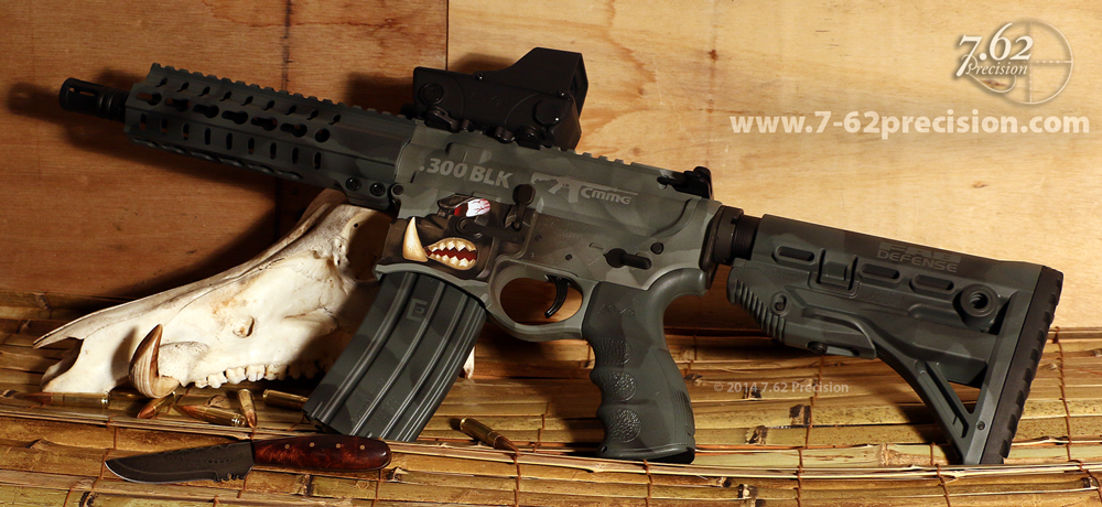 Hog Hunting AR-15 | 7.62 Precision Custom Firearm Finishes
