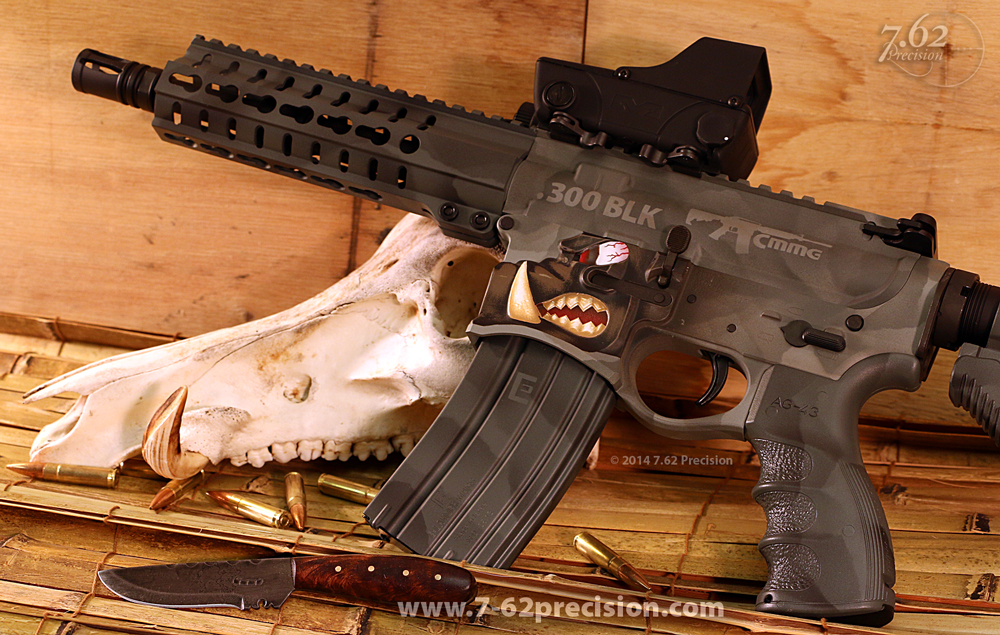 Hog Hunting AR-15 | 7.62 Precision Custom Firearm Finishes